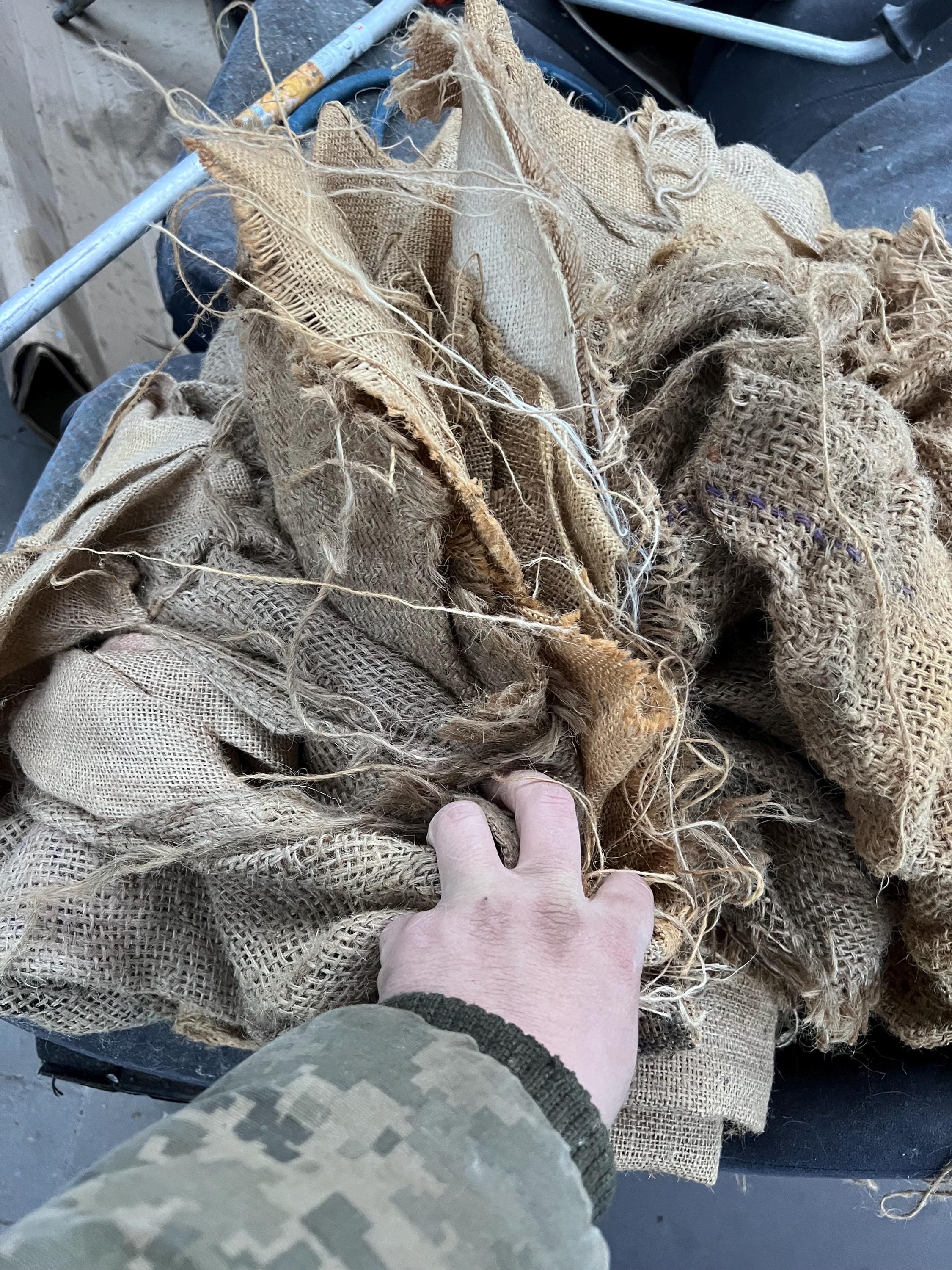 Reclaimed Burlap Fabric Sheets – Natural Jute – Rustic Craft Material ...