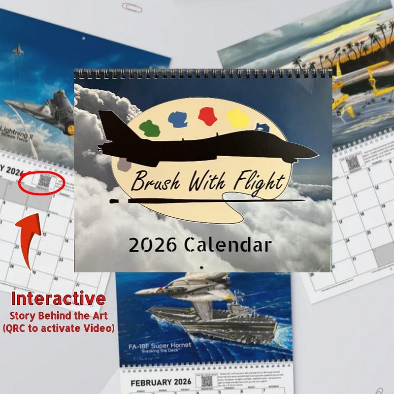 Airplane 2026 Calendar - Etsy