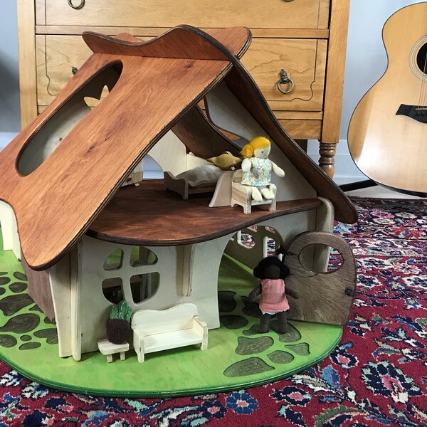 Waldorf Dollhouse - Etsy