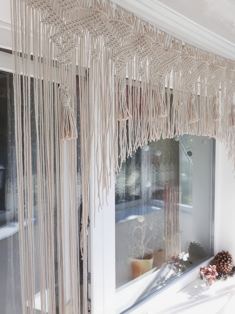 63 Width Macrame Arch Window Arch Boho Wedding Arch Home | Etsy