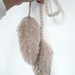 Set of 2 Macrame Tie Backs Curtain Holdback Feather Tiebacks - Etsy