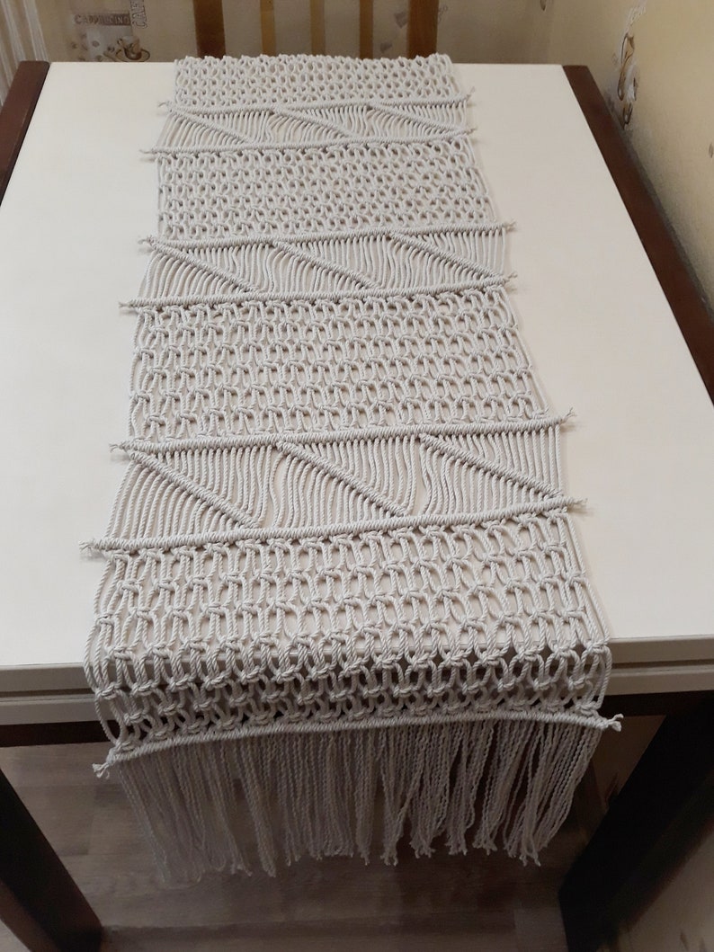 Macrame Table Runner Wedding Table Decor Boho Wedding Rustic | Etsy