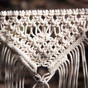 Macrame Banner Macrame Wall Hanging Bunting Garland Bedroom Wall Decor ...