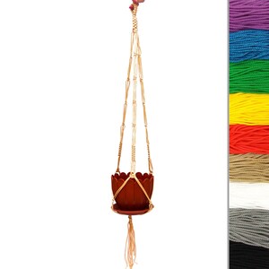 Hanging Planter / Macrame Plant Hanger / Flower Pot Holder / Indoor ...