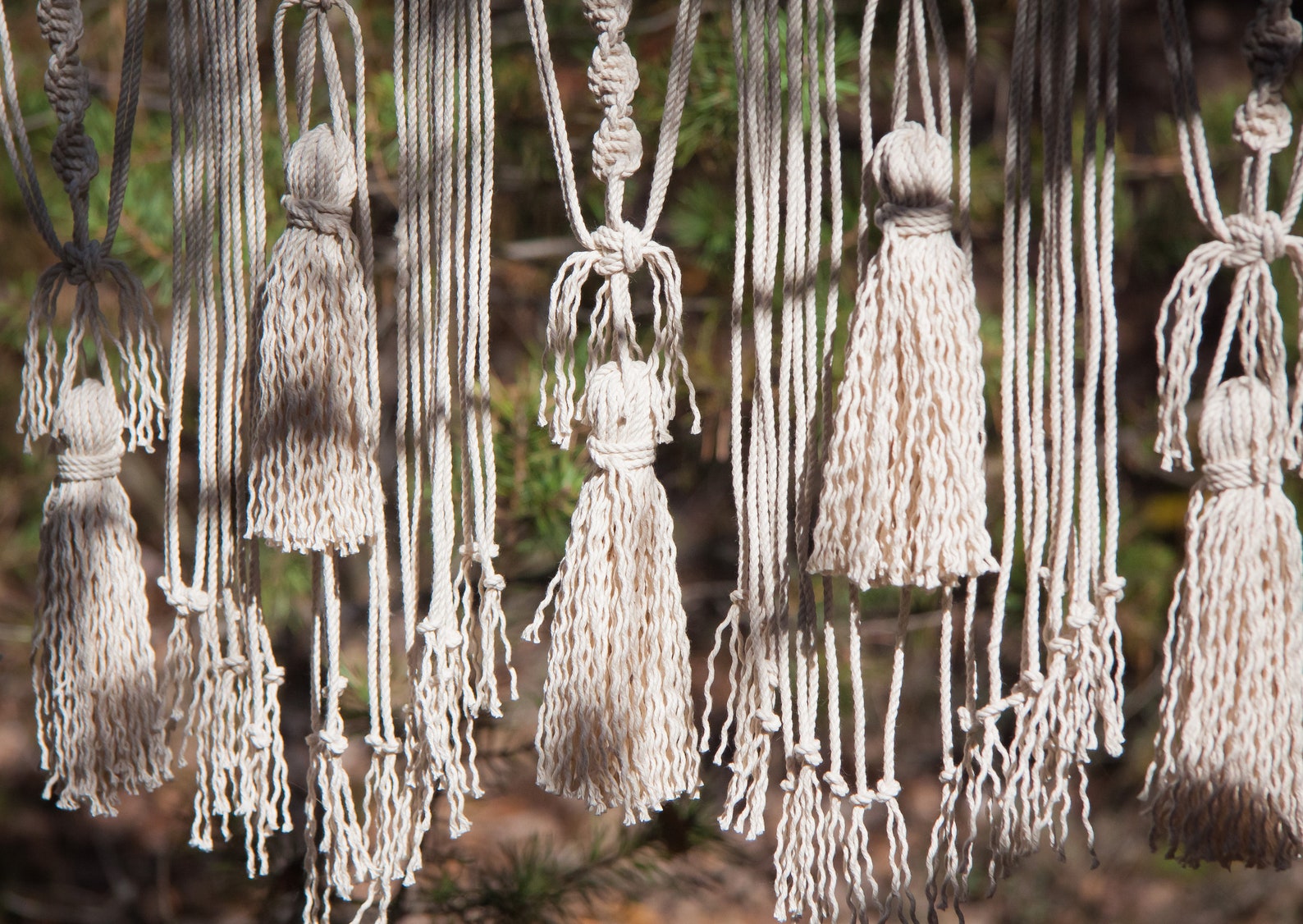 Macrame Banner Macrame Wall Hanging Bunting Garland Bedroom - Etsy