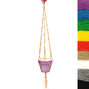 Hanging Planter / Macrame Plant Hanger / Flower Pot Holder / Indoor ...