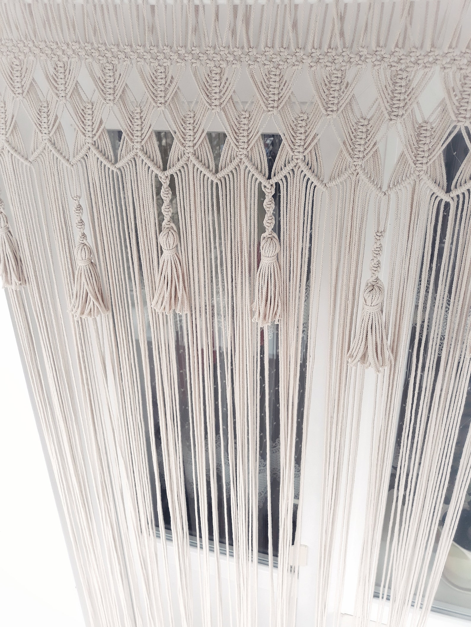 Macrame Door Curtain Door Panel Macrame Room Divider Boho Room | Etsy