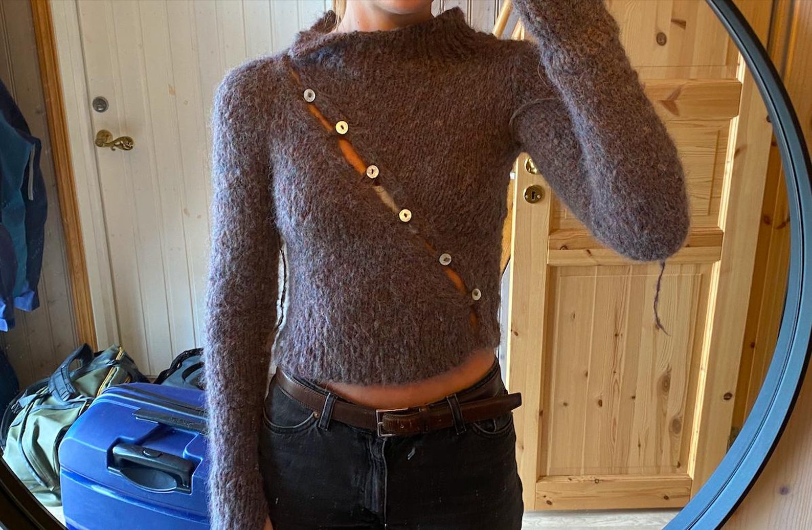 Diagonal (asymmetrical) Cardigan Knitting Pattern - Etsy