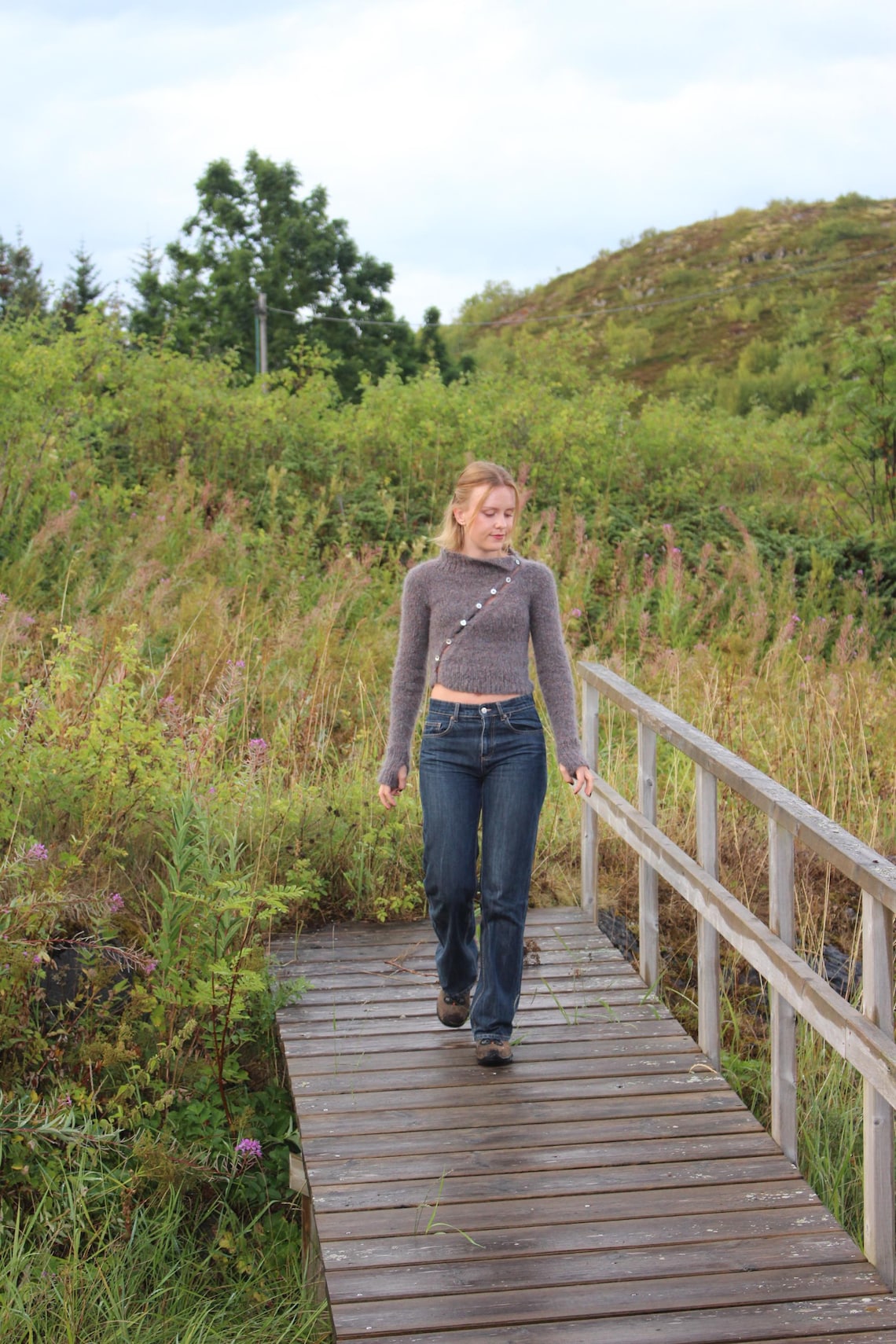 Diagonal (asymmetrical) Cardigan Knitting Pattern - Etsy