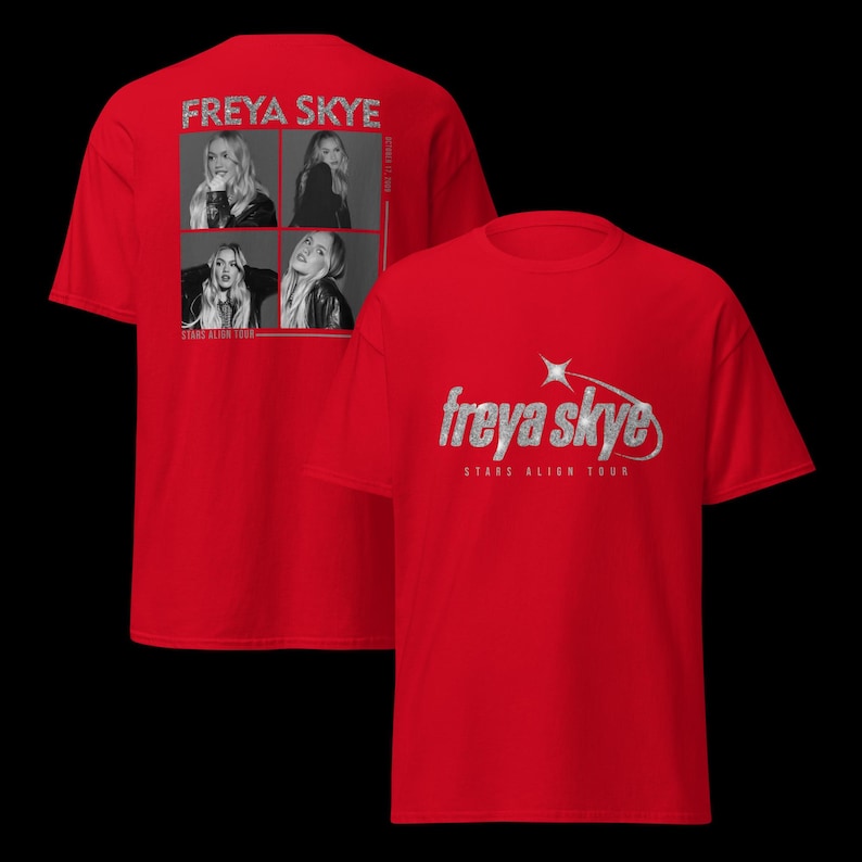 Freya Skye Stars Align Tour 2026 T-shirt - Etsy