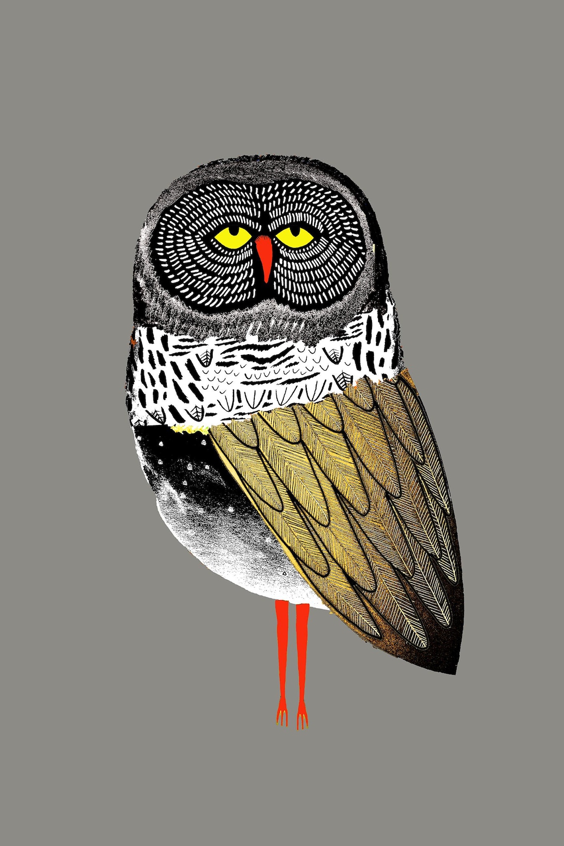 Wise Owl Art Print, Whimsical Home Decor, Gift for Her, Bedroom ...