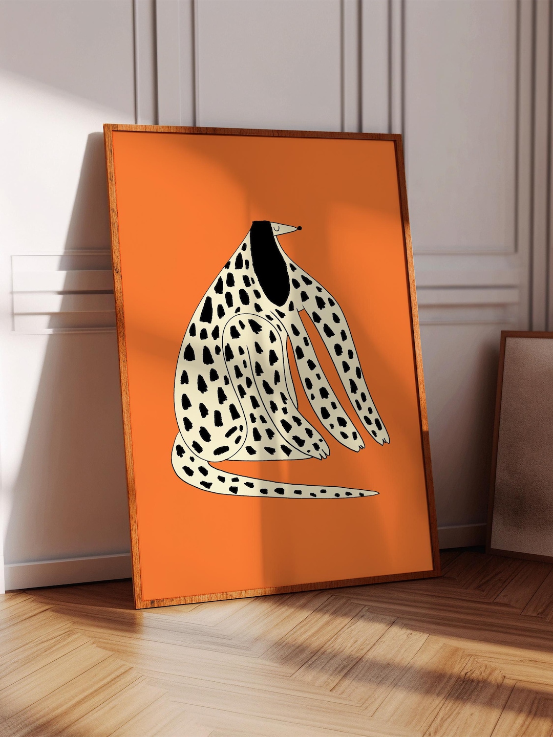 Chill Dog Art Print, Home Decor, Gift for Her, House Warming, Office ...