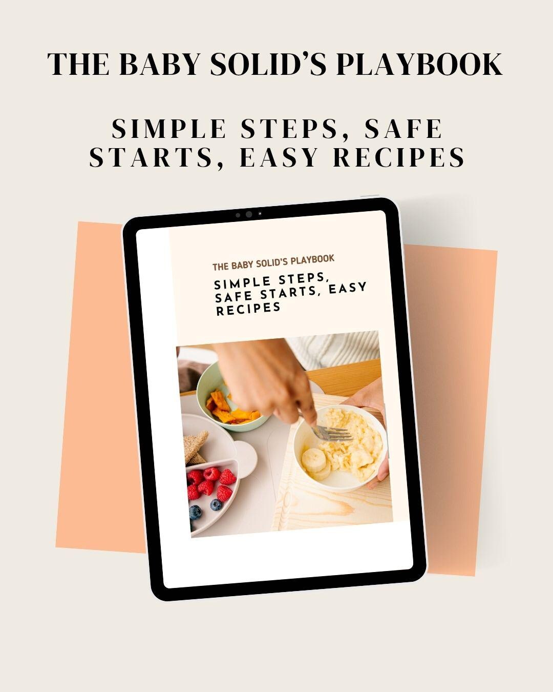 Baby Solid's Playbook: How to Begin Safely, Purees Vs. BLW, With Easy ...