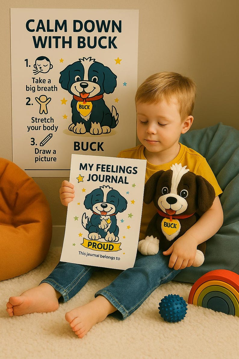 Feelings Journal for Kids: Printable SEL Activity, Emotion Tracking ...