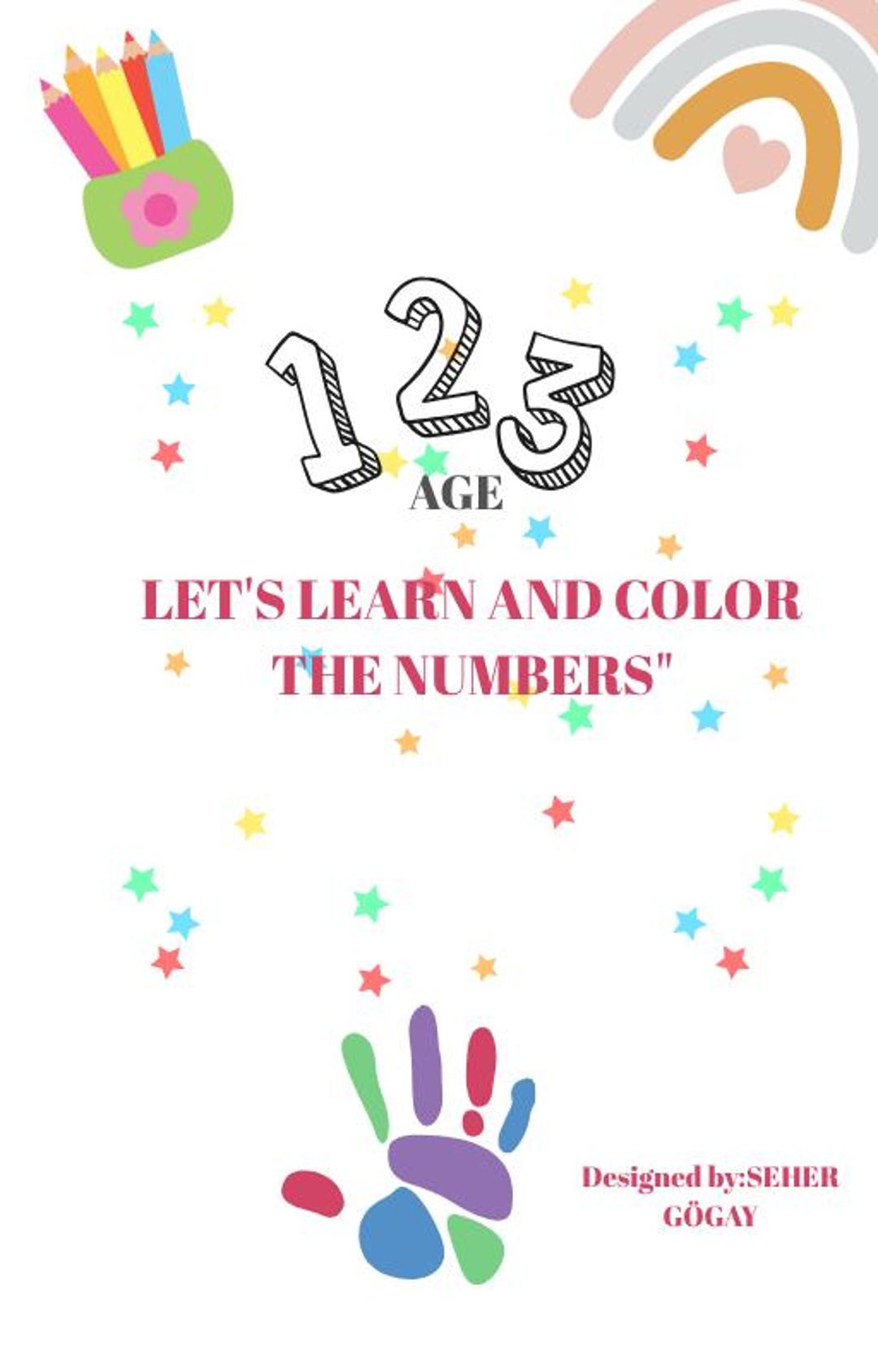 English Coloring Book for Toddlers | Ages 1-3 | A4 Printable PDF | Fun ...