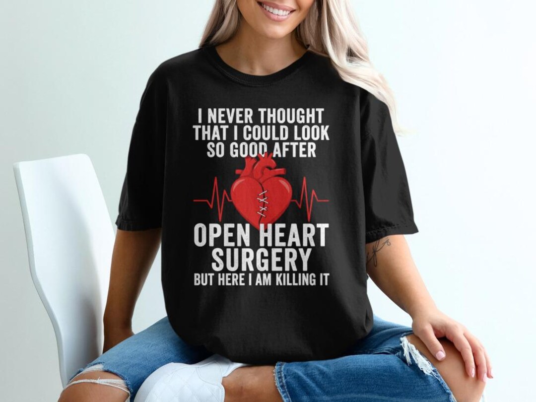 Open Heart Surgery Survivor, Coronary Artery Bypass, Funny Heart ...