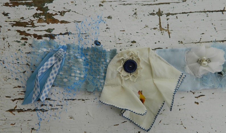 Blue Snippet Roll Embellished Snippet Strip Junk Journal - Etsy Blue Snippet Roll Embellished Snippet Strip Junk Journal - Etsy