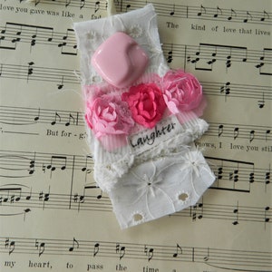 Embellished Paper Tags Shabby Journal Tags Set of Tags Junk Journal ...