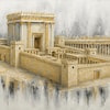Judaica Wall Art | Beit Hamikdash Canvas Print, Jewish Art, Third ...