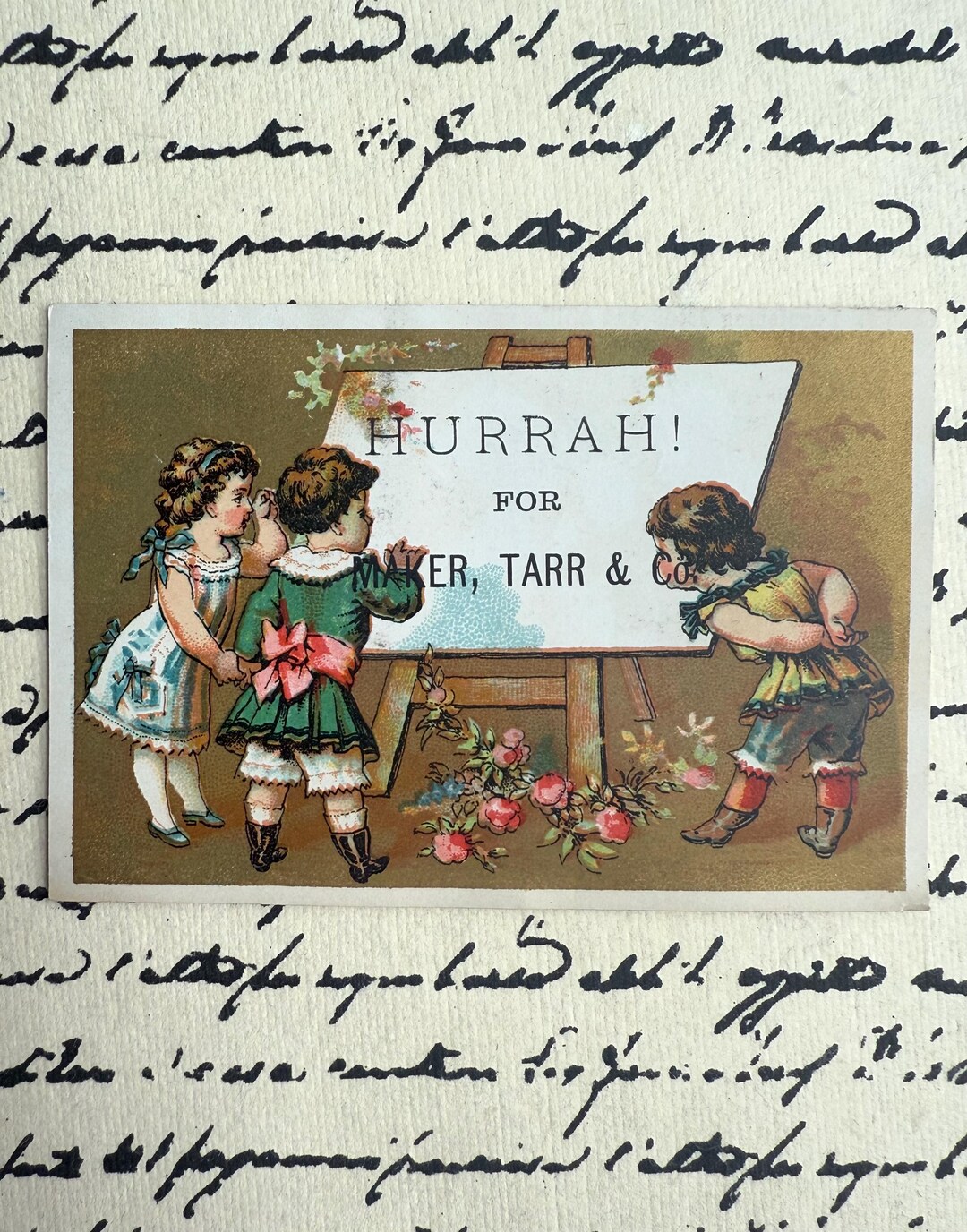 Collectible Victorian Era Trade Card - Etsy