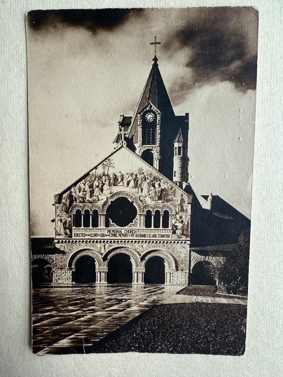 Antique Stanford Memorial Church Postcard - Etsy