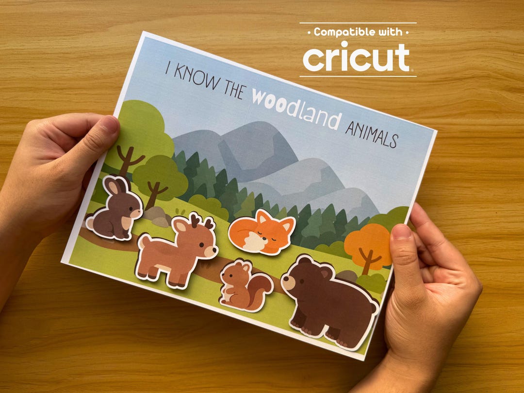 Printable Montessori Woodland Animals Activity for Toddlers and ...