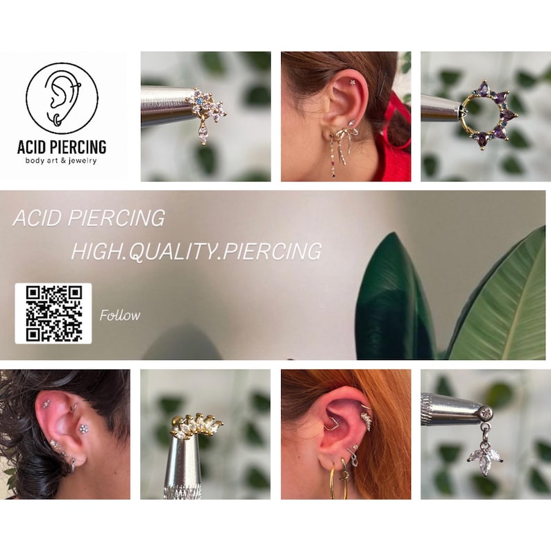 Main protectrice - Piercing Nombril - Etsy France