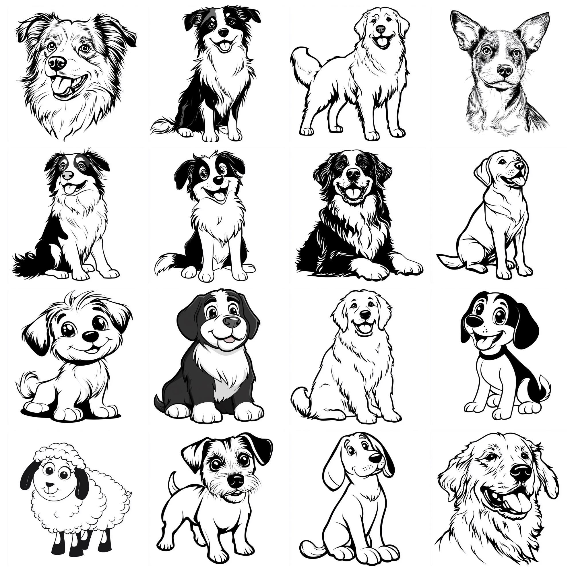 Procreate Farm Animals Brushes, 250 Cartoon Farm Animals Procreate ...