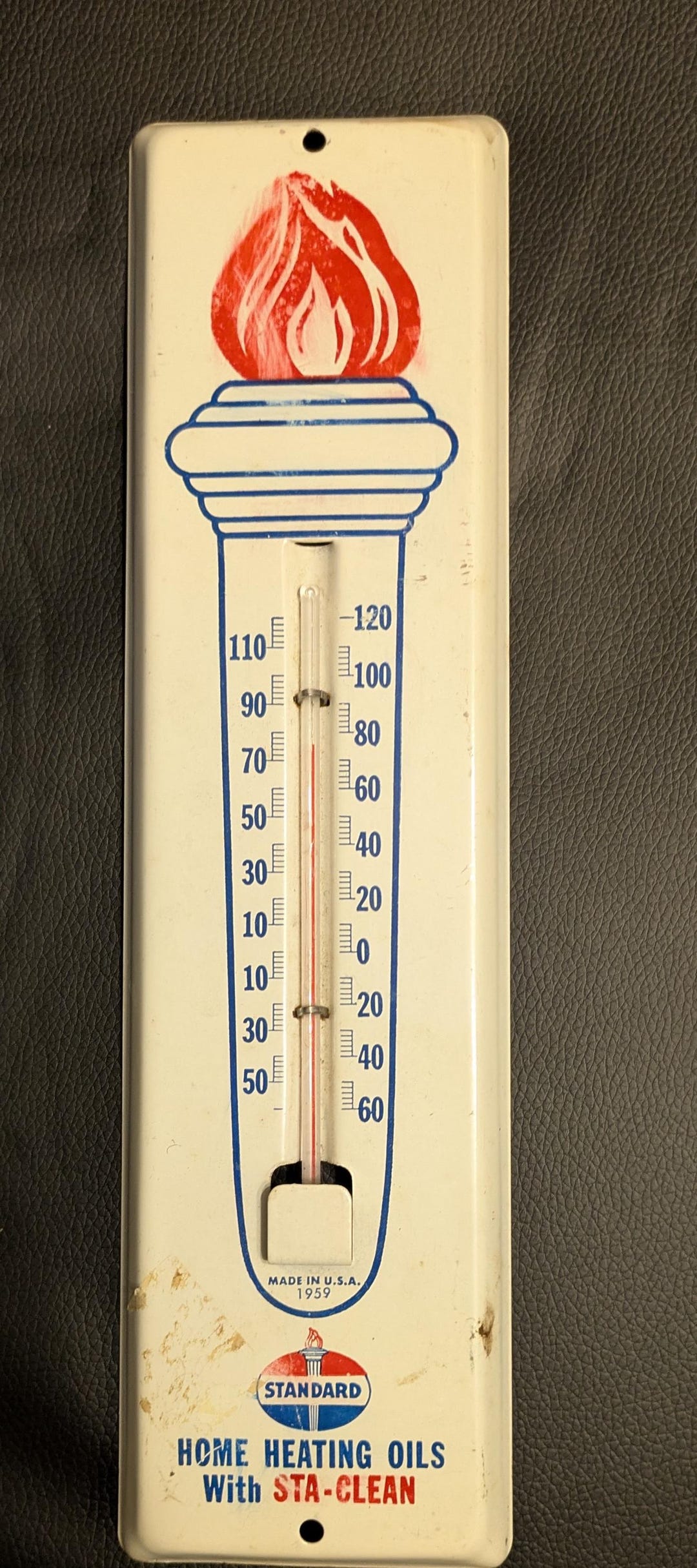 Standard Oil Thermometer - Etsy