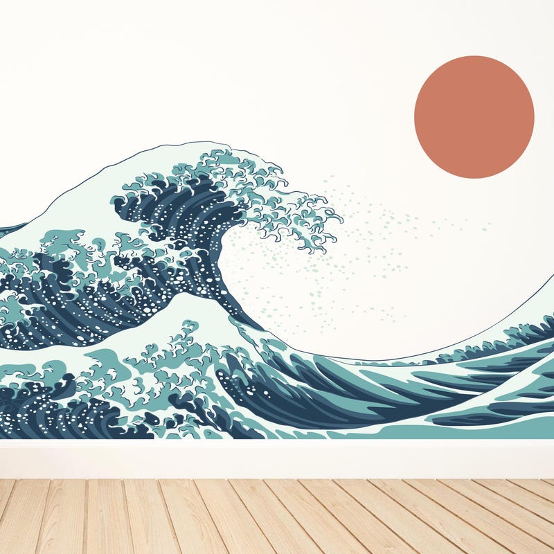 Ocean Wall Decal - Etsy