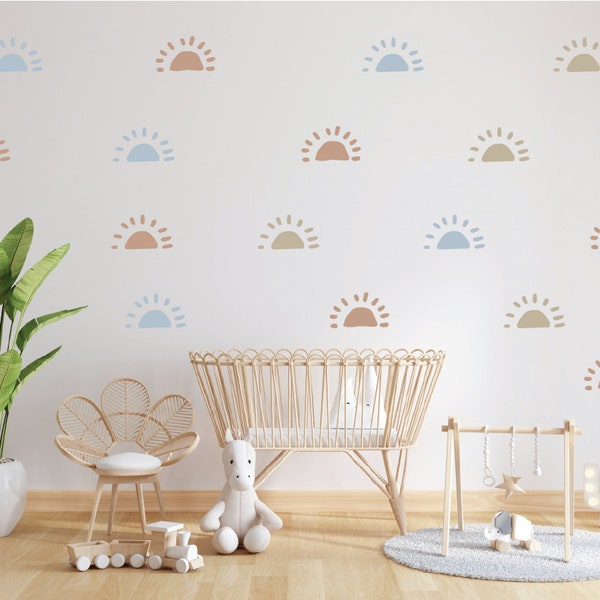 Sun Wall Decal - Etsy