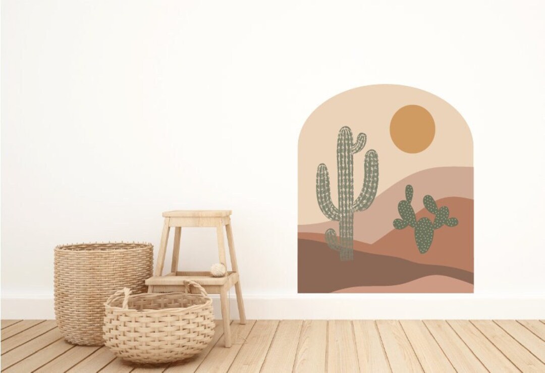 Boho Wall Decal, Arch Sticker, Arch Wall Decal, Arch Wall Sticker, Wall ...