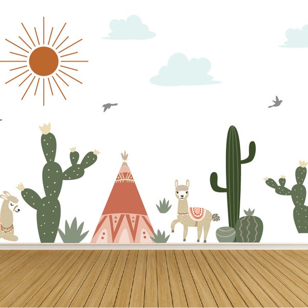 Desert Wall Mural - Etsy