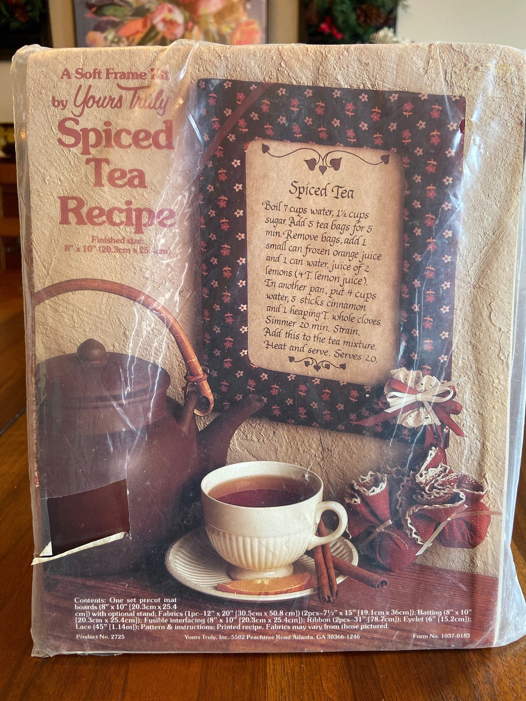 Vintage Spiced Tea Frame Kit Soft Frame Kit by Yours Truly - Etsy