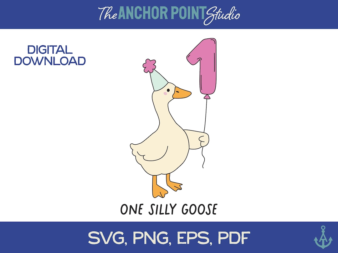 Silly Goose SVG, Silly Goose PNG, One Silly Goose, One Silly Goose ...