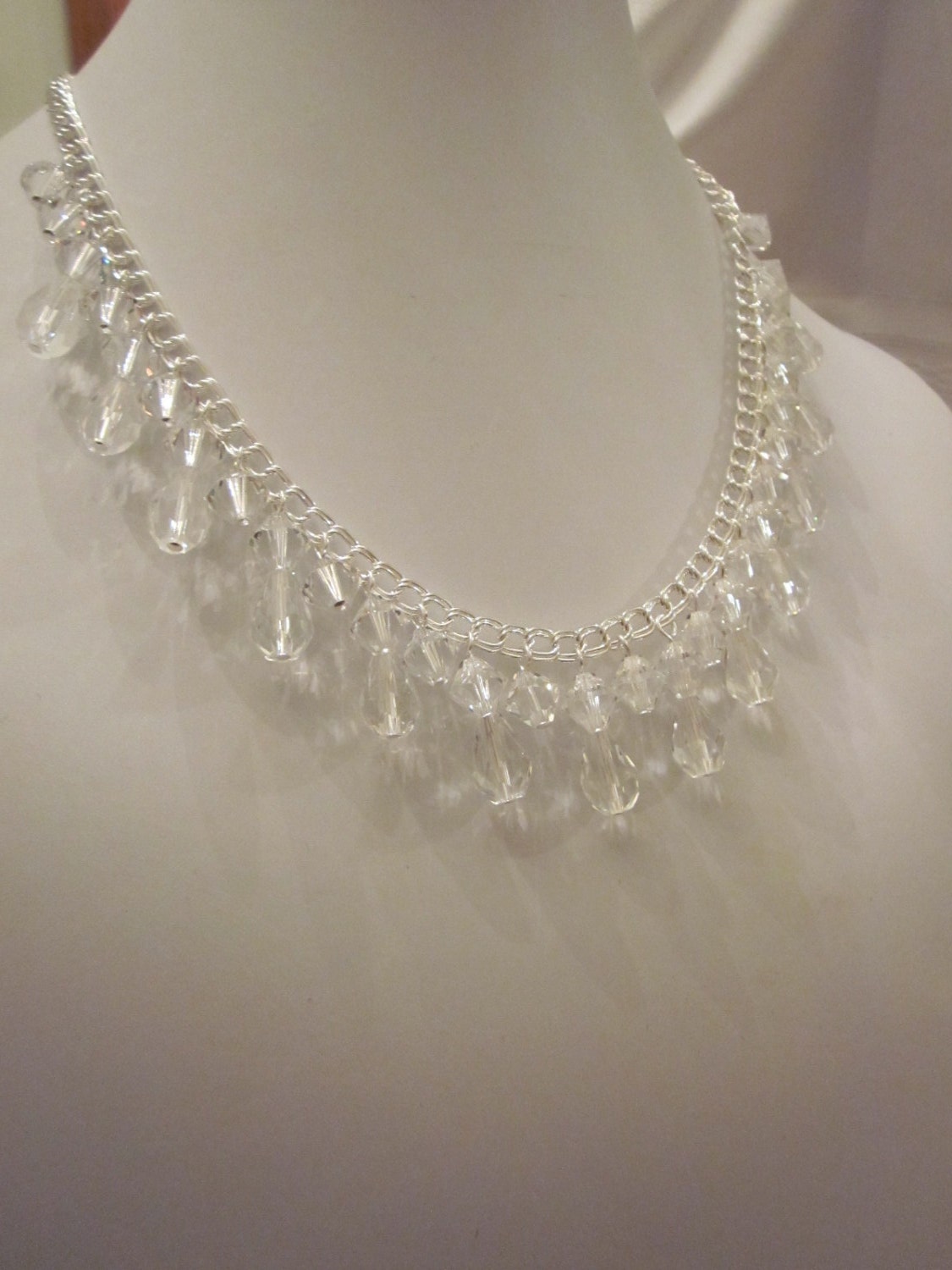 The Princess Crystal Creations Cluster Necklace clear - Etsy