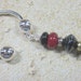 Key Ring,silver, Glass Beaded, Artisan Lampwork Glass, Hand Crafted ...