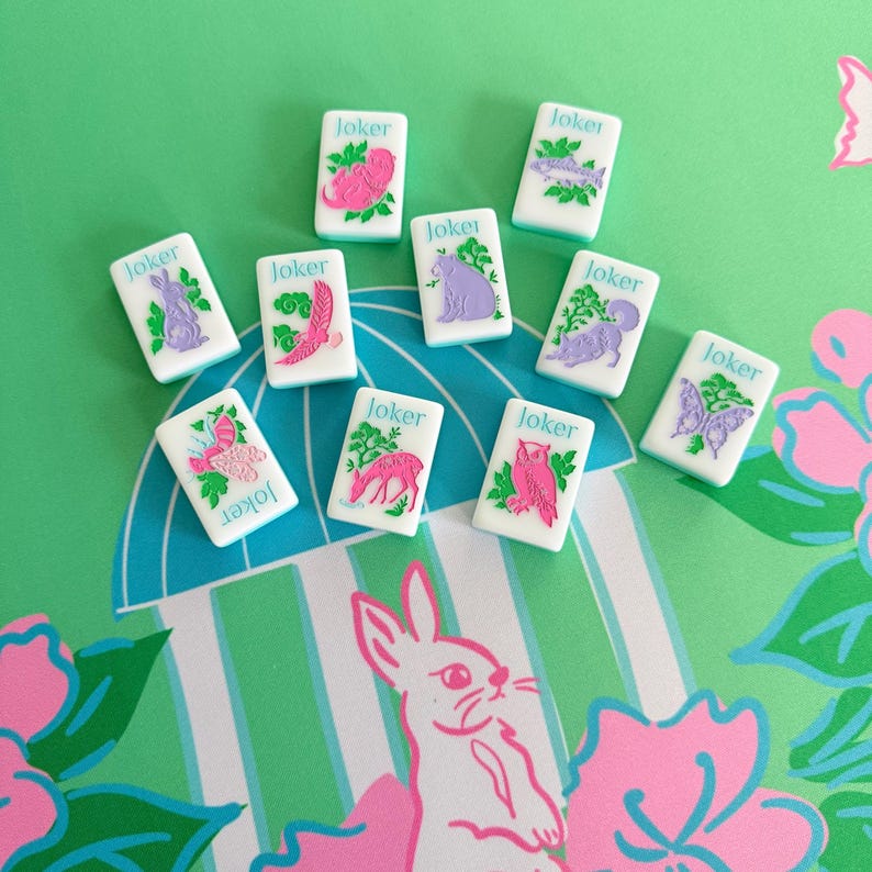 American Mahjong Tiles – Southern Springs Collection, Mountain South ...