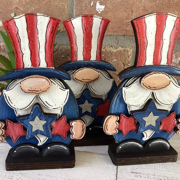 Wood Uncle Sam Wall Decor - Etsy