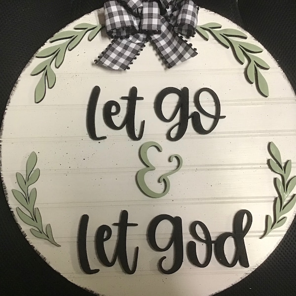Let Go and Let God - Etsy