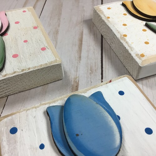 April Showers Spring Tiered Tray Decor Rustic Decor Farmhouse | Etsy