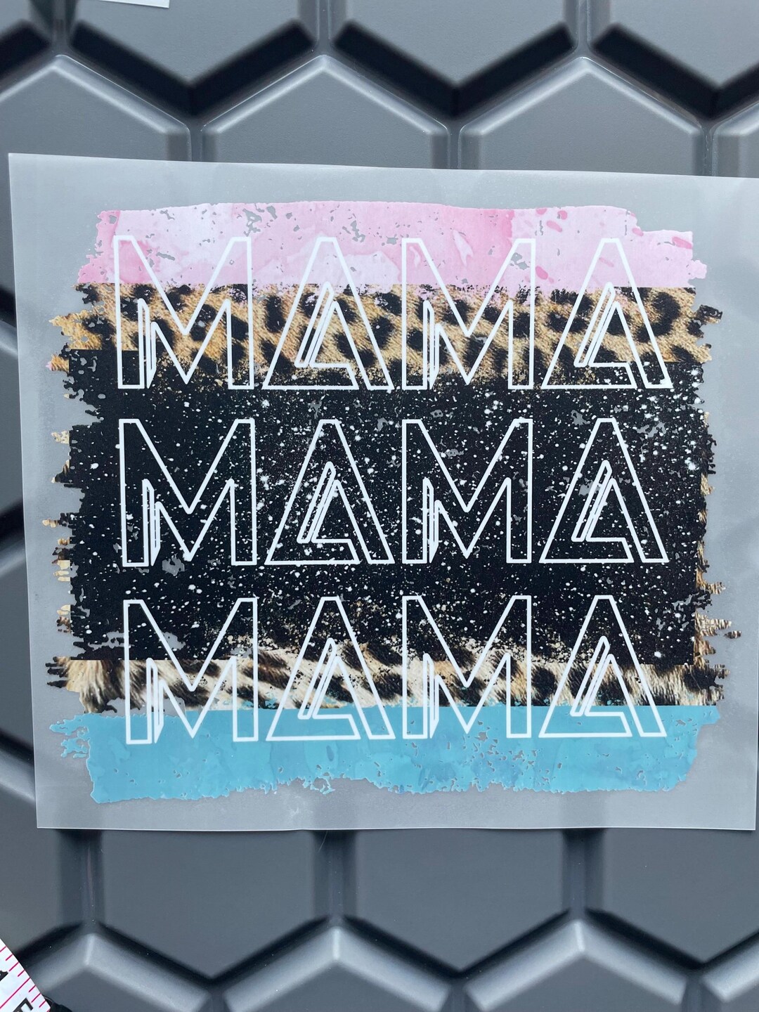 Mama Print Heat Transfer - Etsy