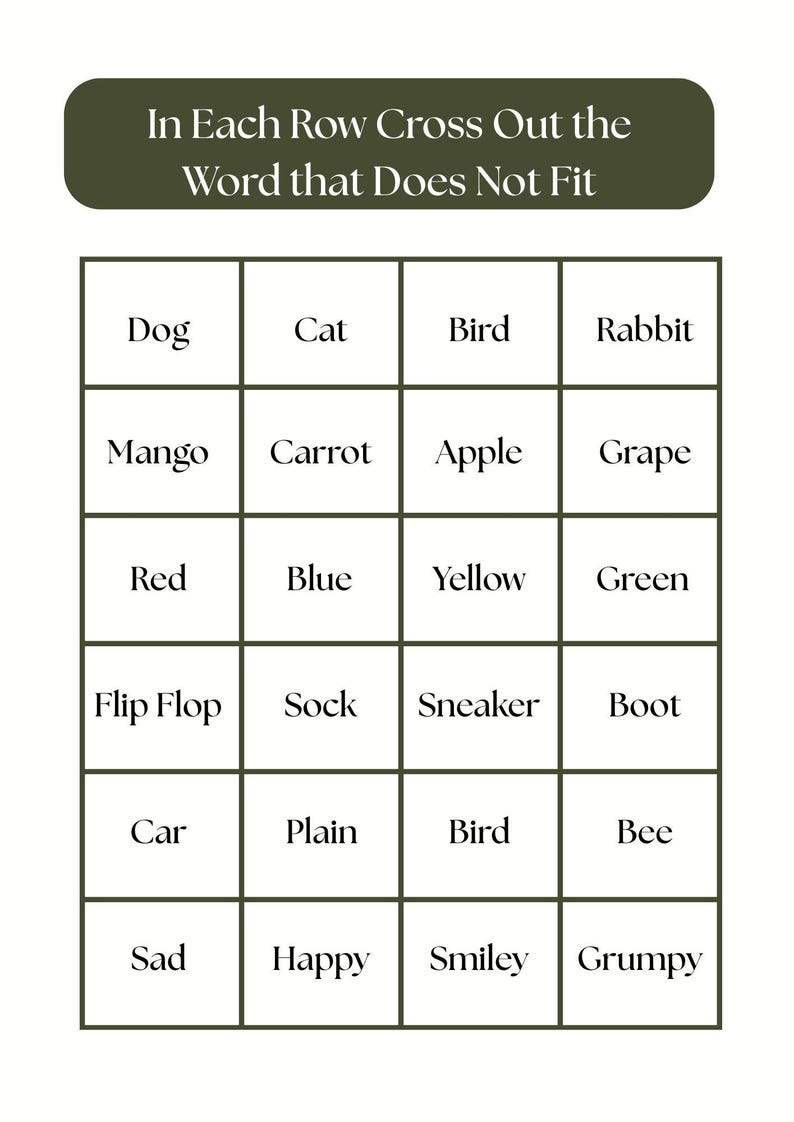 Printable Aphasia Therapy Workbook: Speech Recovery Activities (PDF ...