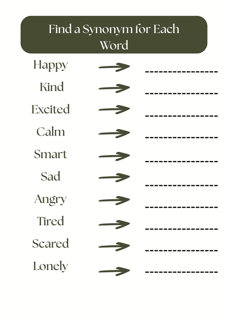 Printable Aphasia Therapy Workbook: Speech Recovery Activities (PDF ...