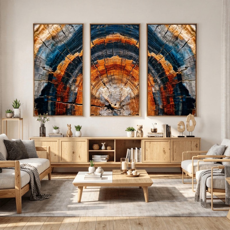 Artwork With a Tree - Etsy