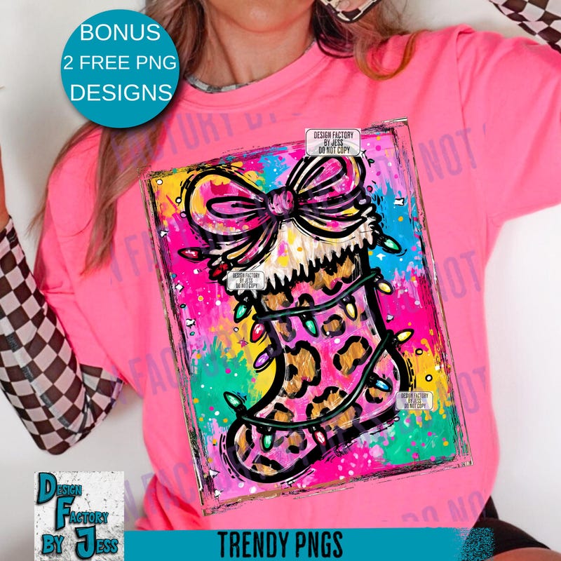 Bright Patchwork Stocking - Etsy