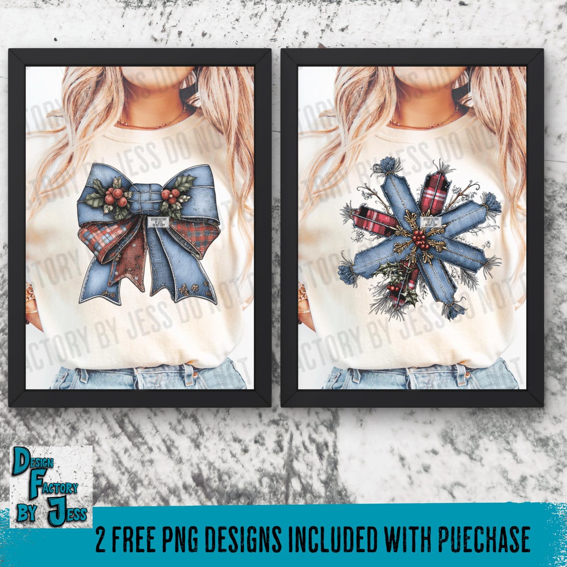 Denim Coquette Cottagecore Snowman Png Denim Snowflake Christmas Png ...