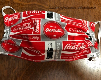 Coca Cola Face Mask - Etsy