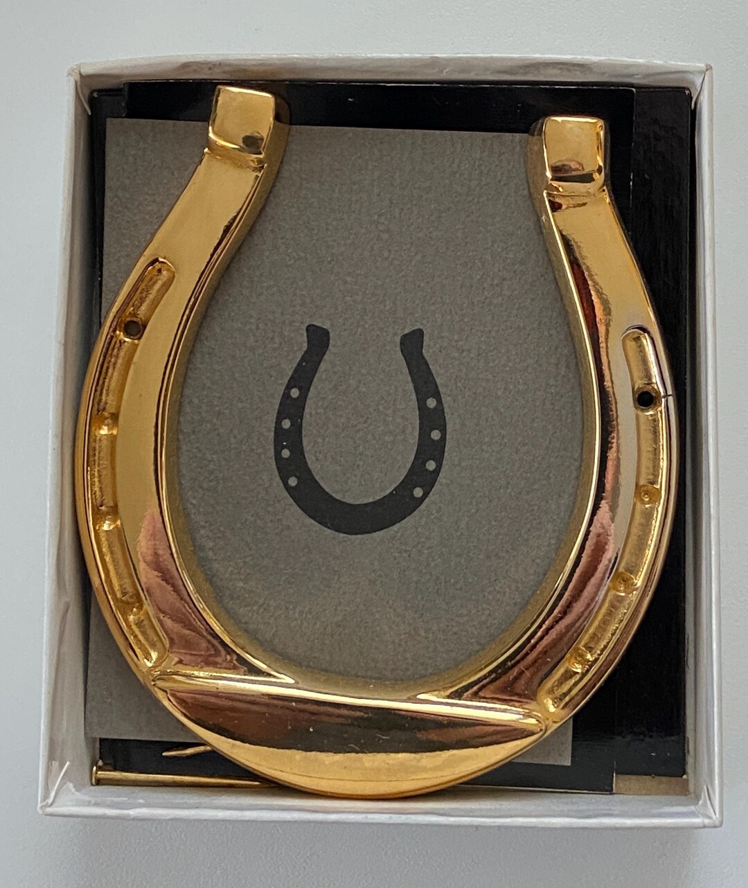 Gerity Horseshoe, 24K Gold Electroplate, Western 2.0 - Etsy