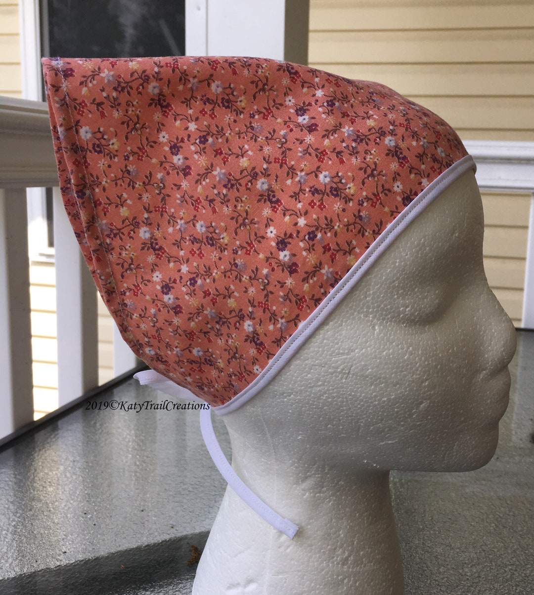 Adult Headscarf, Cloth Kerchief With Ties, Headscarf, Triangle Scarf - Etsy